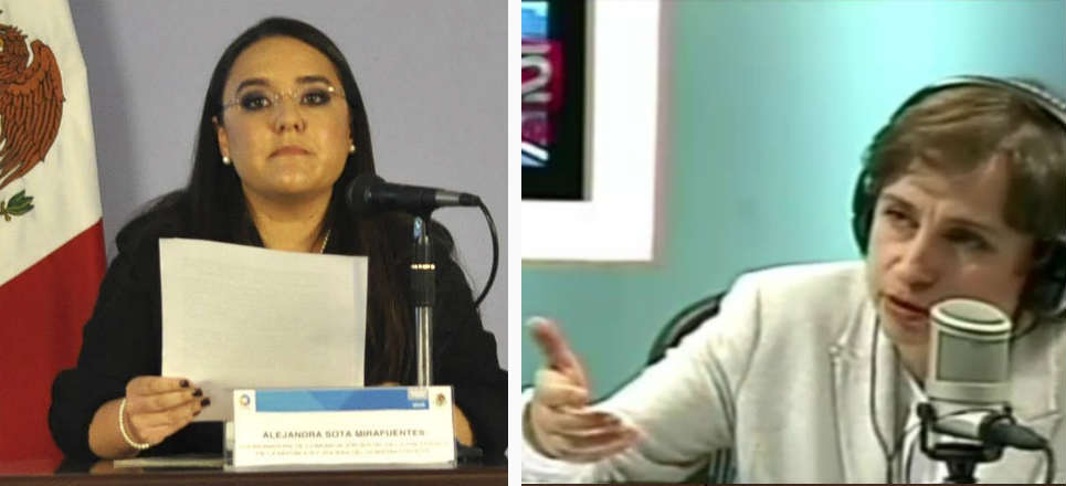 ¿Para quién trabaja Alejandra Sota?: Aristegui | Aristegui Noticias