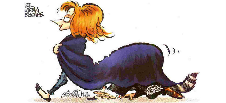 “El Gran Escape”, cartón de Calderón en ‘Reforma’ | Aristegui Noticias