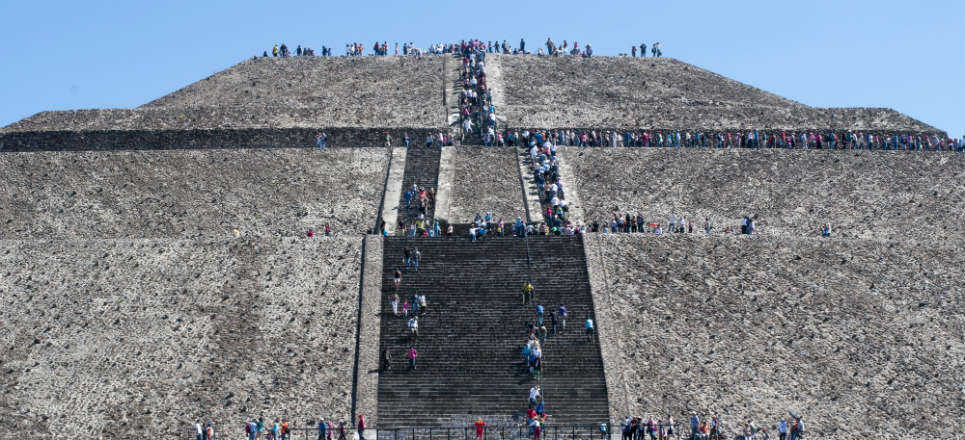 La pirámide del Sol en realidad podría ser del fuego: INAH | Aristegui ...