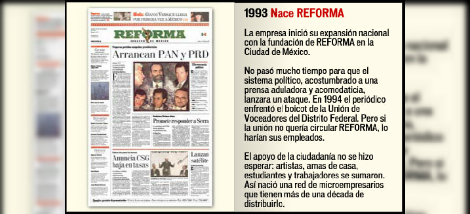 El diario 'Reforma' cumple 20 años | Aristegui Noticias