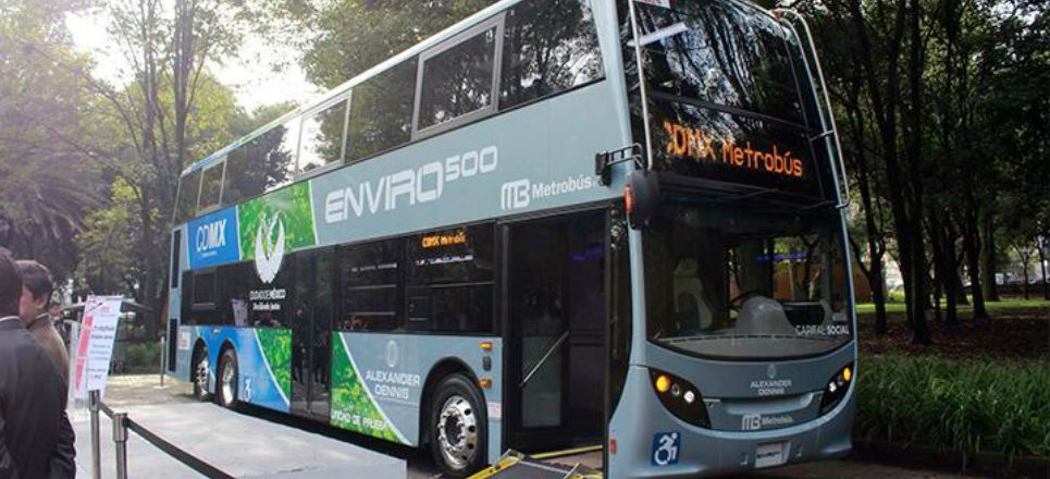 Realizan pruebas para que en el DF haya "Metrobús" de dos pisos ...