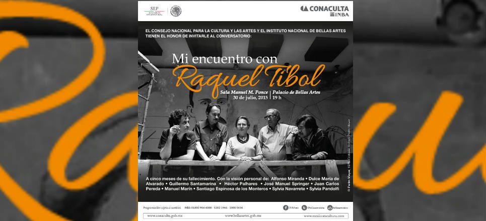 Críticos y artistas hablarán de Raquel Tibol en Bellas Artes ...