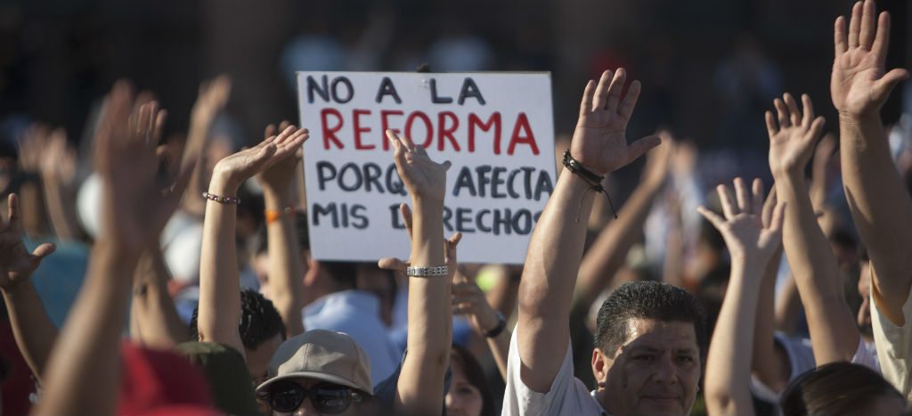 Arrecia Rechazo Contra Reforma Educativa Maestros De Nl No