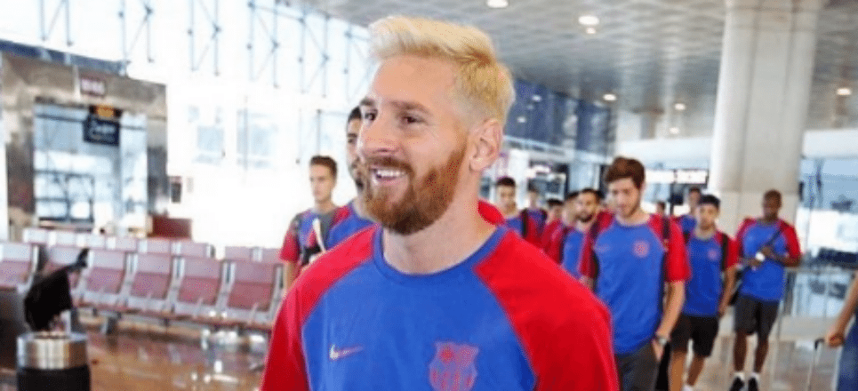 El rubio Leo Messi causa revuelo el redes sociales | Aristegui Noticias