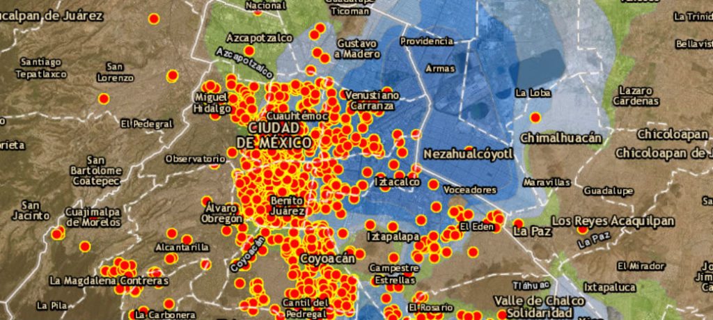 Mapa Cdmx Radiografía De Daños Del 19s Y Las Zonas Sísmicas Aristegui Noticias