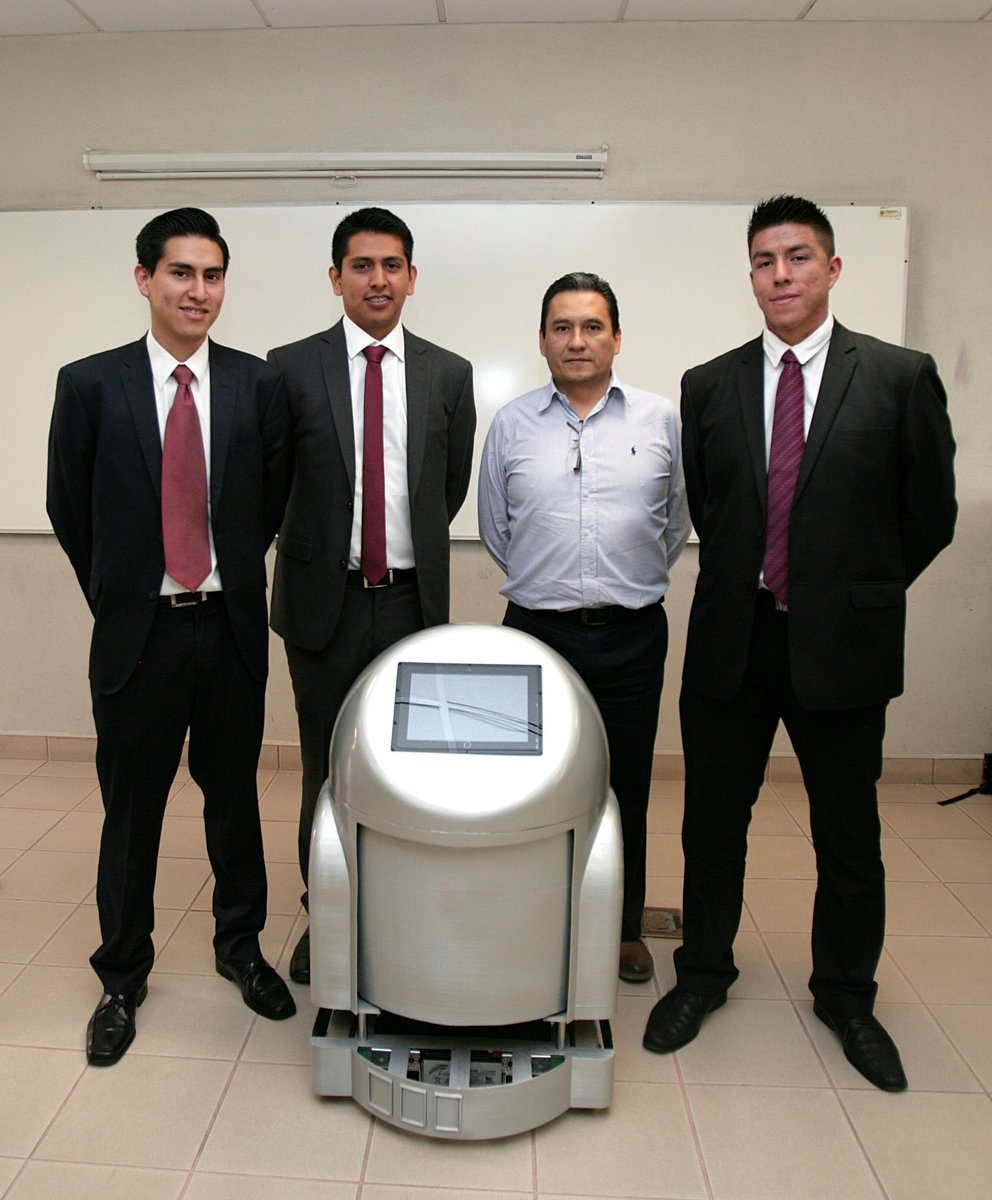 Estudiantes del IPN crean robot repartidor autónomo | Aristegui Noticias