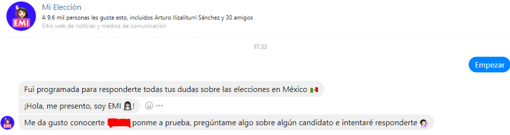 EMI, el “chatbot” que brinda información sobre las elecciones ...