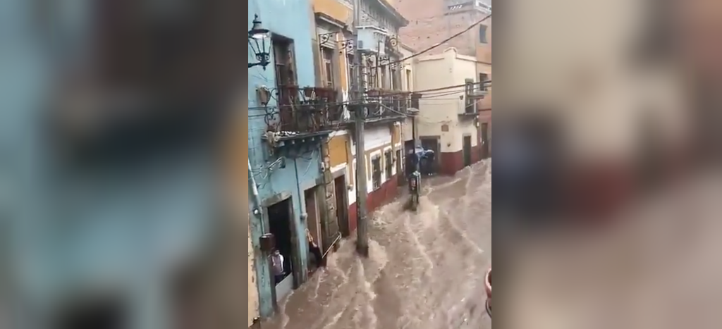 Se desborda la presa de La Olla, en Guanajuato (Videos) | Aristegui Noticias