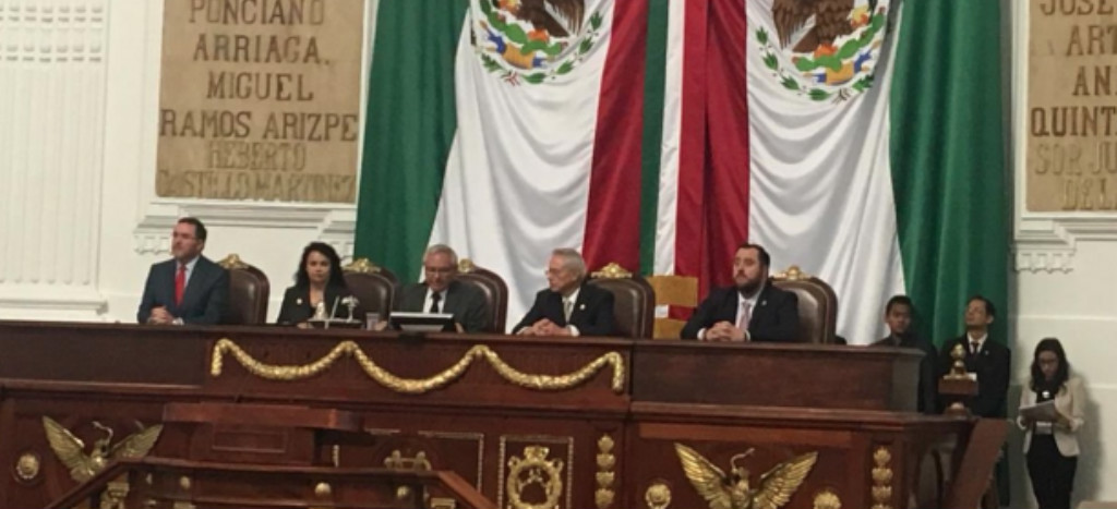 Instalación de la I Legislatura del Congreso de la Ciudad de México (En ...