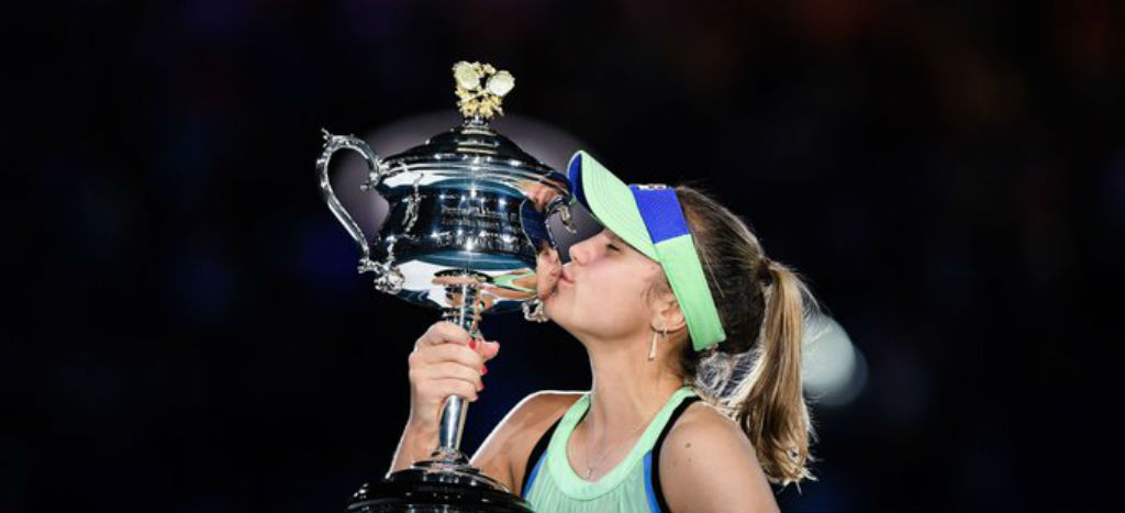 Se corona Sofia Kenin en el Abierto de Australia 2020 | Video ...