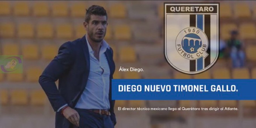 Liga MX: Dirigirá Álex Diego a Gallos Blancos del Querétaro | Video ...