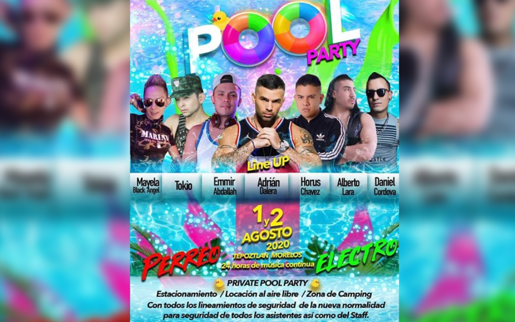 Capitalinos organizan 'pool party' en Tepoztlán | Aristegui Noticias