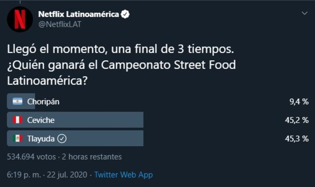 Landau invita a mexicanos votar por tlayuda en encuesta de Netflix ...