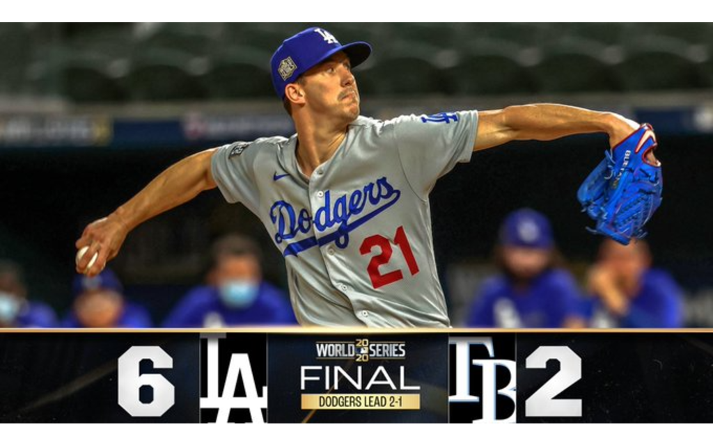 Serie Mundial 2020: Retoma Dodgers la ventaja 2-1 en el Globe Life ...