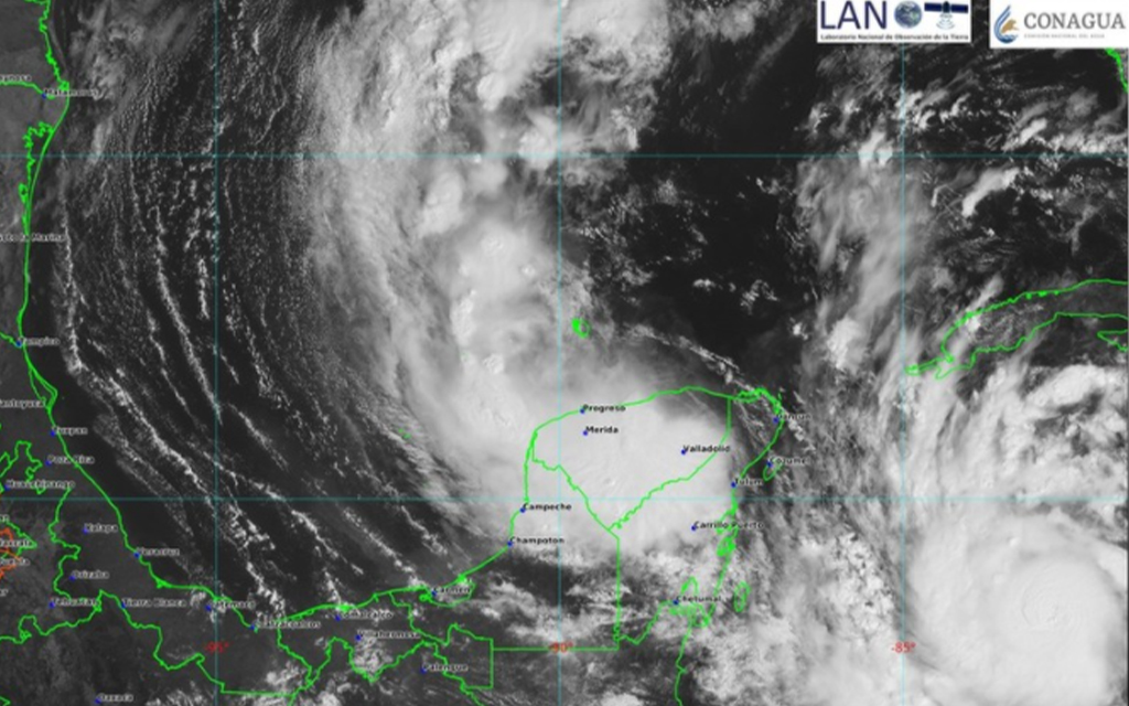Alerta roja en Quintana Roo y Yucatán por impacto del huracán Delta ...
