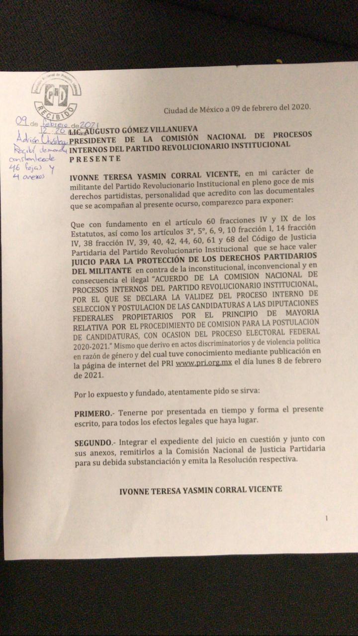 Impugnan en el PRI la candidatura de Sandra Vaca, reclutadora de ...