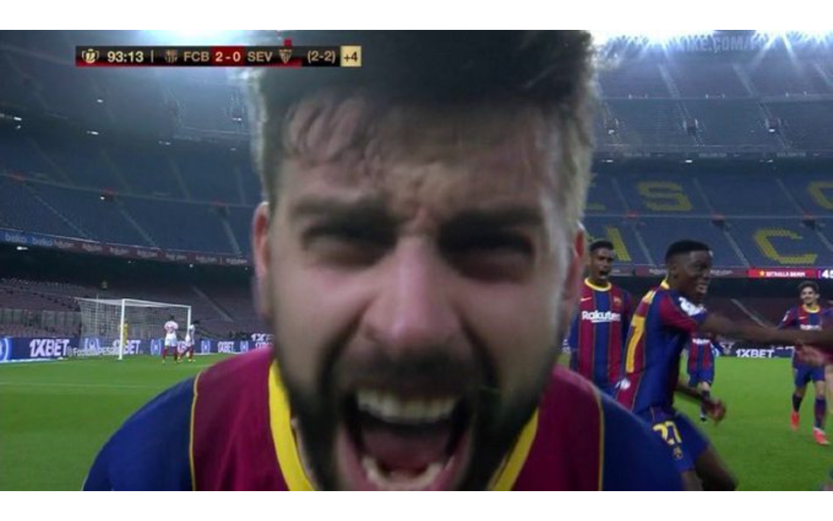 Otra vez Gerard Piqué al hule; baja indefinida por lesión | Video ...