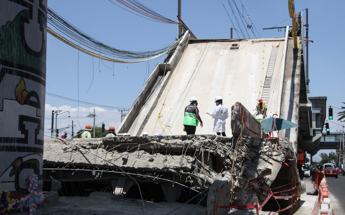 Concluye peritaje en la zona del colapso de la Línea 12 del Metro ...