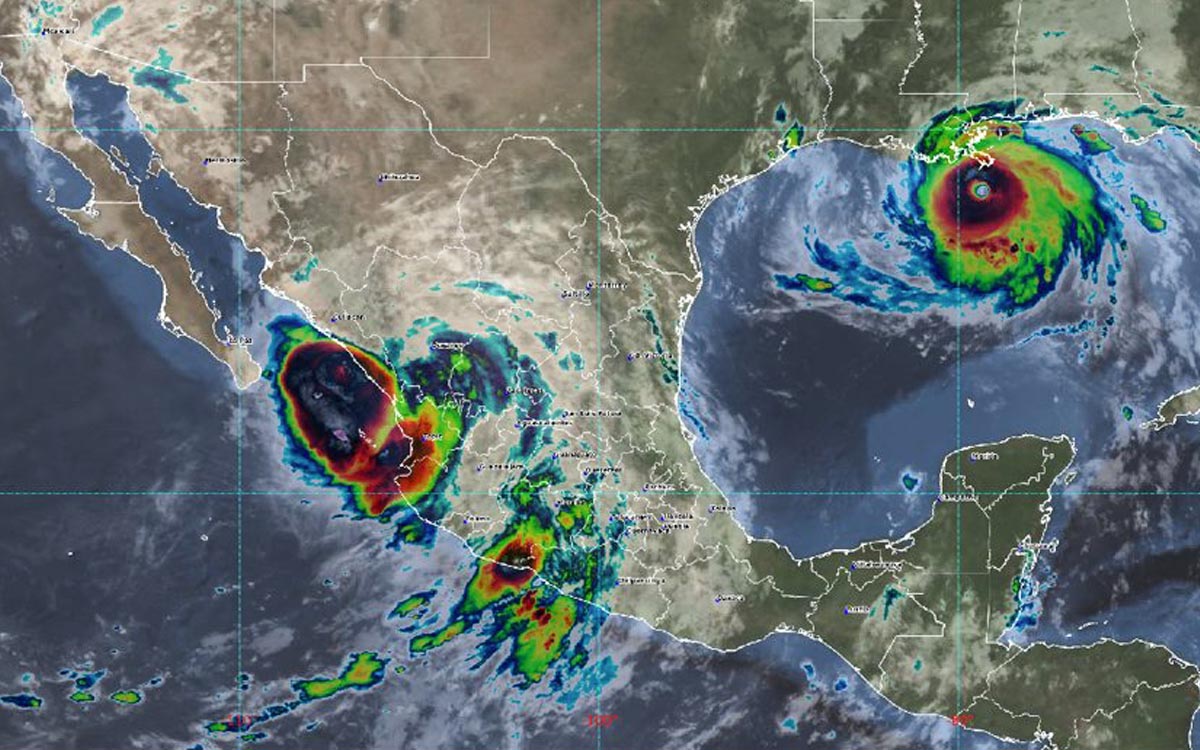 Huracán 'Nora' impacta en costas de Nayarit; Protección Civil emite ...