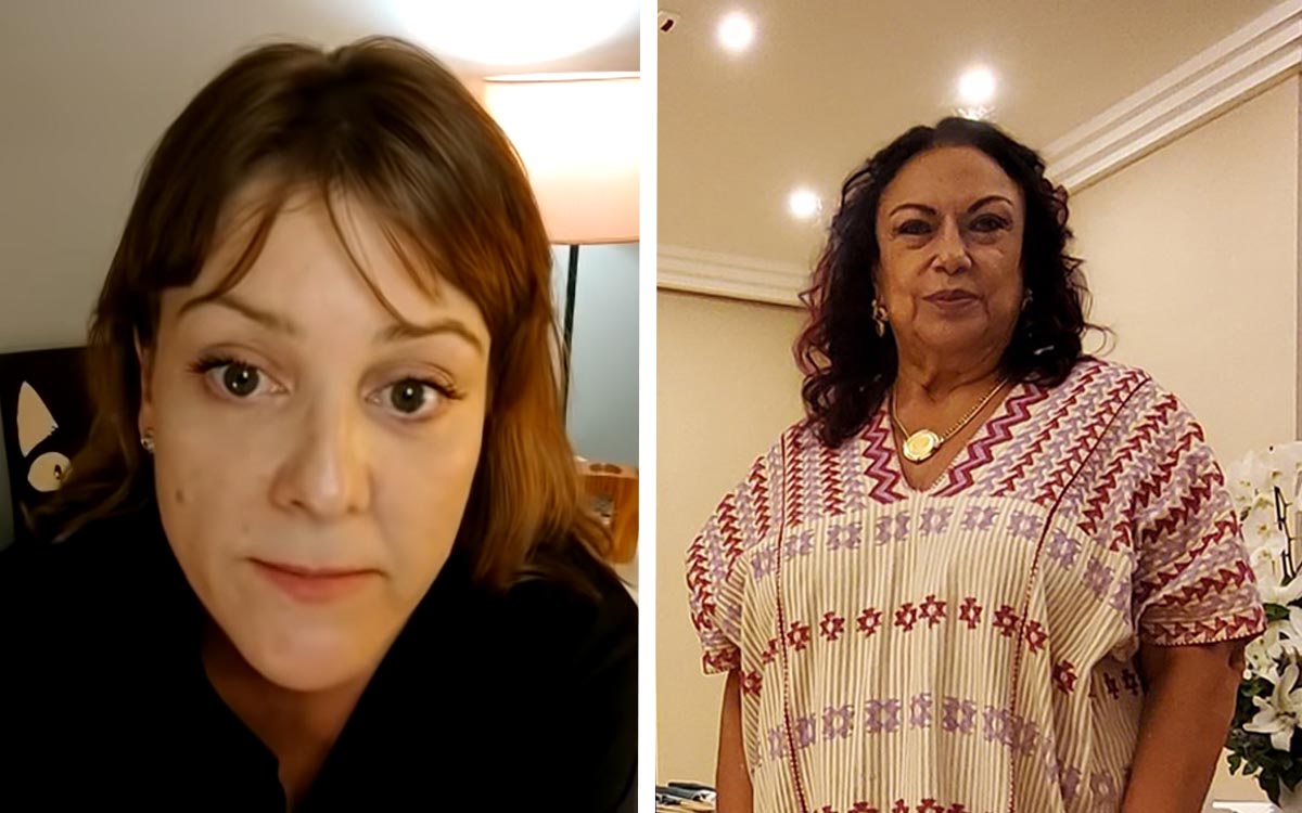 Denuncia ataques mujer que increpó a cónsul Isabel Arvide por incluir a AMLO durante el 'grito ...