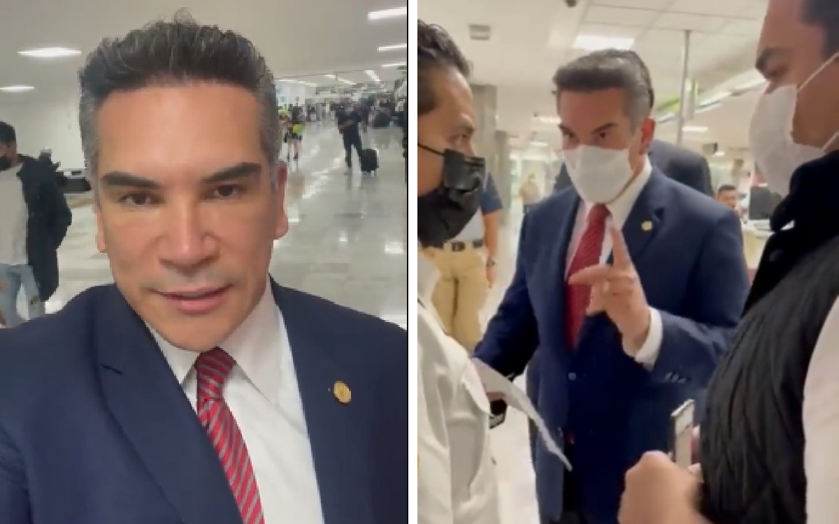'Alito' Moreno denuncia 'intimidación' en el AICM y se hace de palabras ... 'Alito' Moreno denuncia 'intimidación' en el AICM y se hace de palabras ...