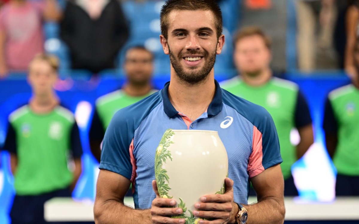 Se corona Borna Coric en el Abierto de Cincinnati | Video | Aristegui ...