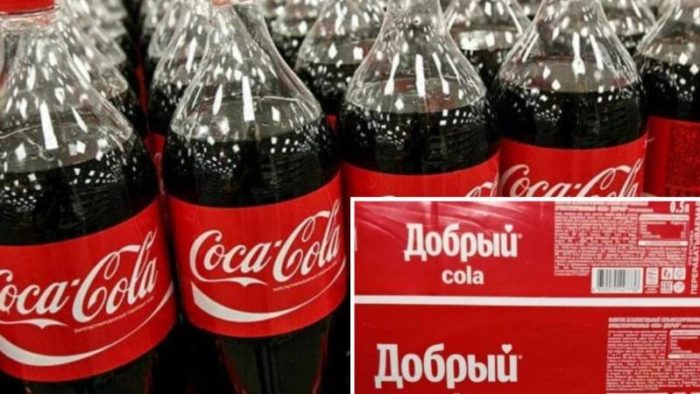 ¡Mentalidad de tiburón! A pesar de su salida de Rusia, Coca-Cola lanza ...