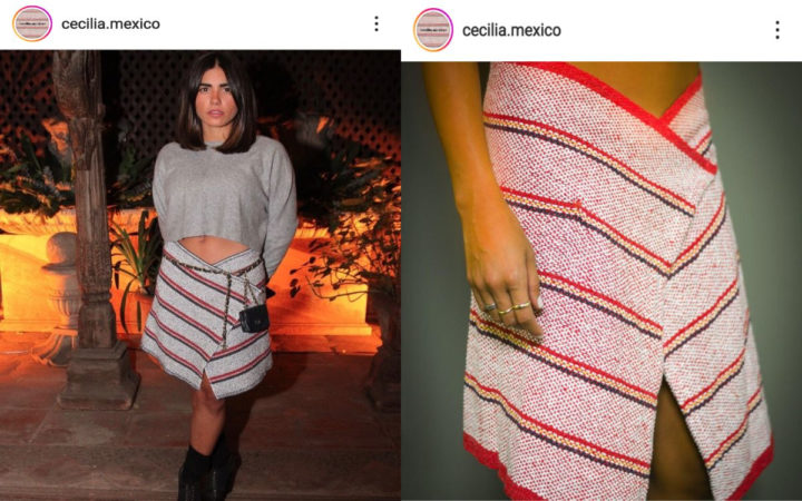 Mexicana diseña faldas con 'jergas' y se hace viral; ve aquí los ...