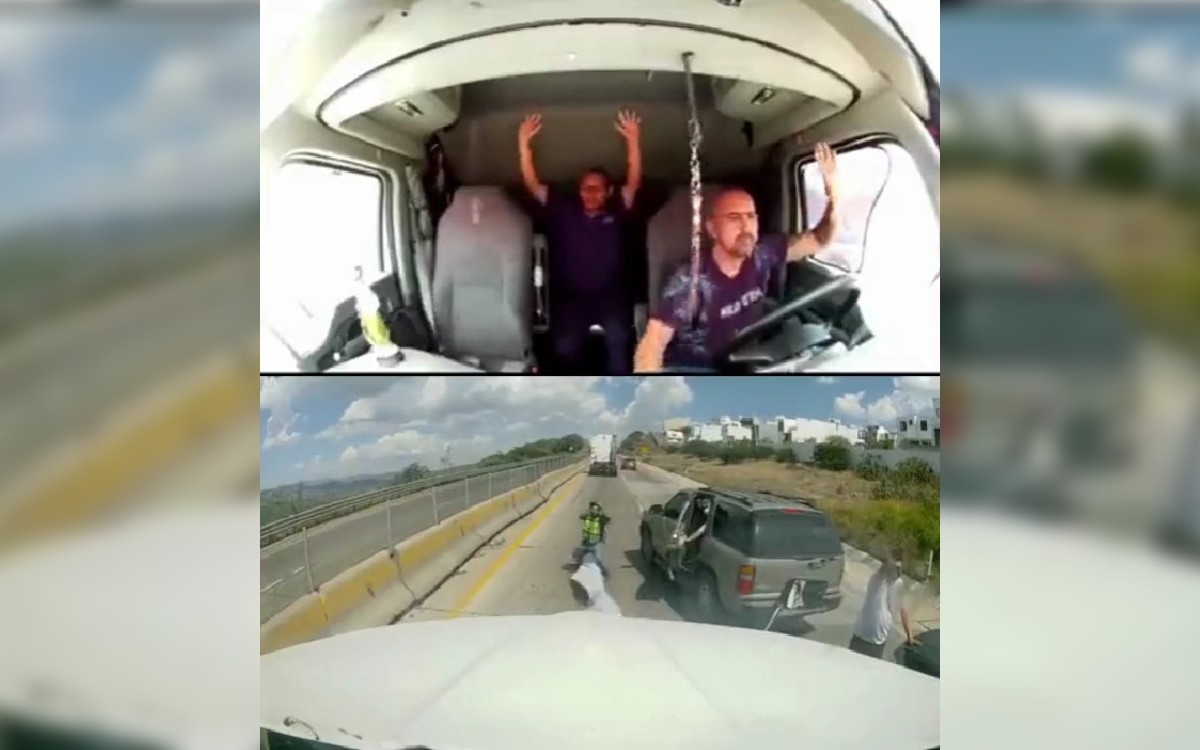 Sujetos armados roban tráiler en la autopista Querétaro-Irapuato ...