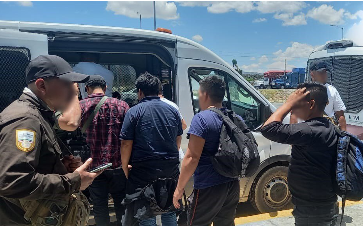 INM y Guardia Nacional rescatan a 35 migrantes en Nuevo León ...