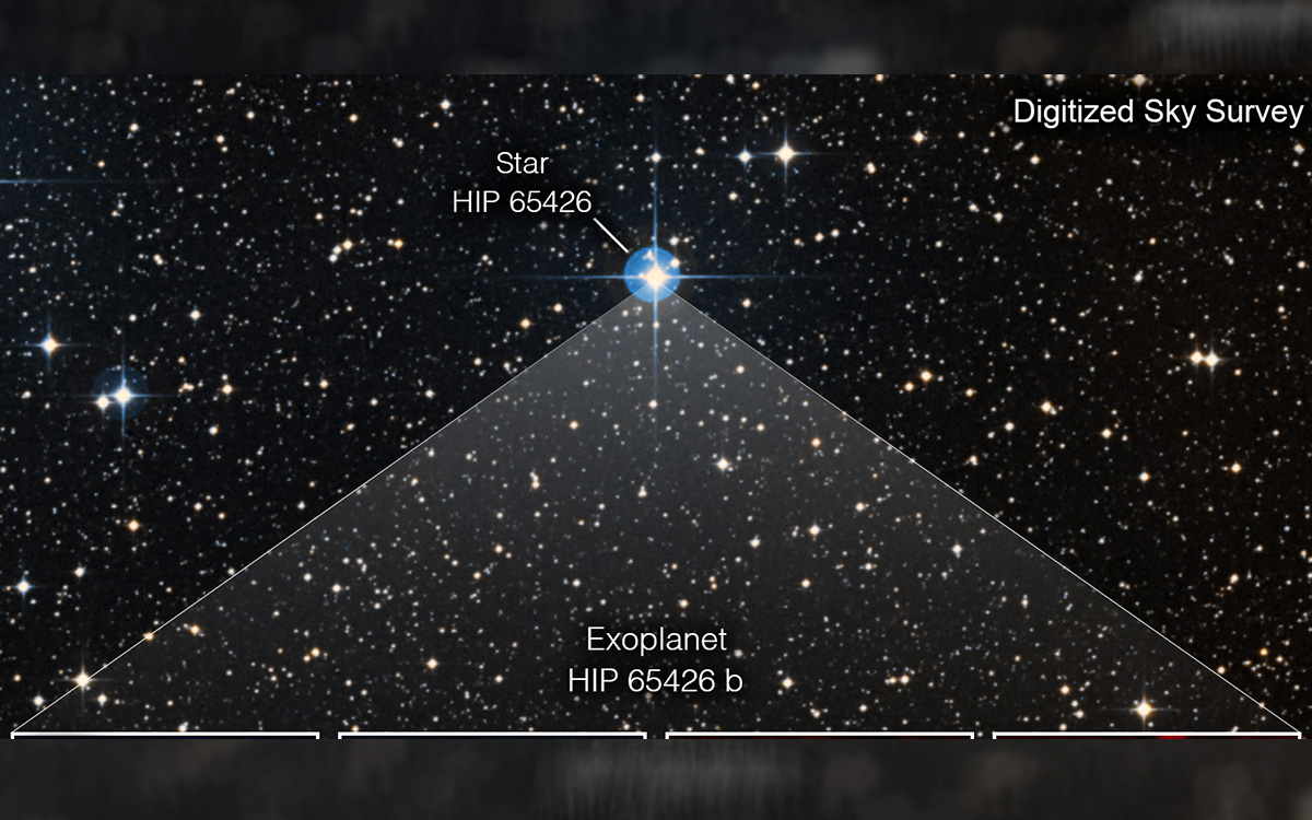 El James Webb de la NASA toma por primera vez la imagen directa de un ...