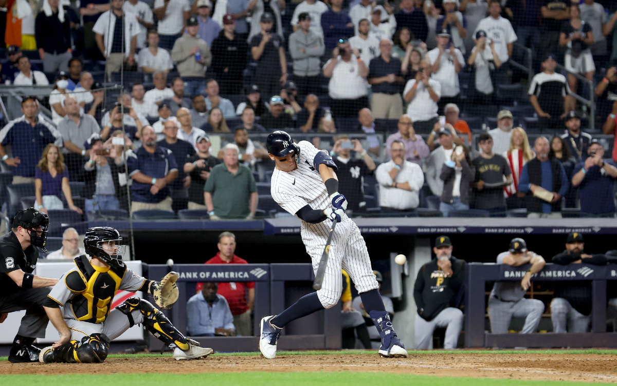 MLB: Aaron Judge es el sexto jugador en la historia en llegar a los 60 jonrones en la misma ...