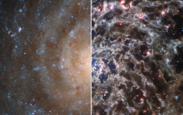 El telescopio James Webb muestra los 'huesos' de la galaxia IC 5332 ...