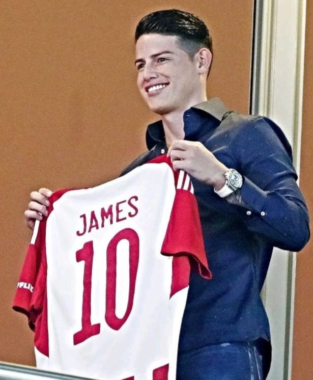 James Rodríguez es nuevo jugador del Olympiacos | Fotos | Aristegui ...