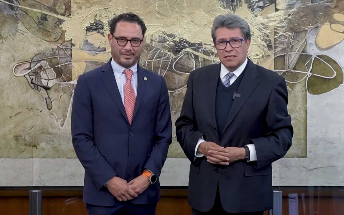 Ricardo Monreal da la bienvenida al senador Raúl Paz a las filas de ...