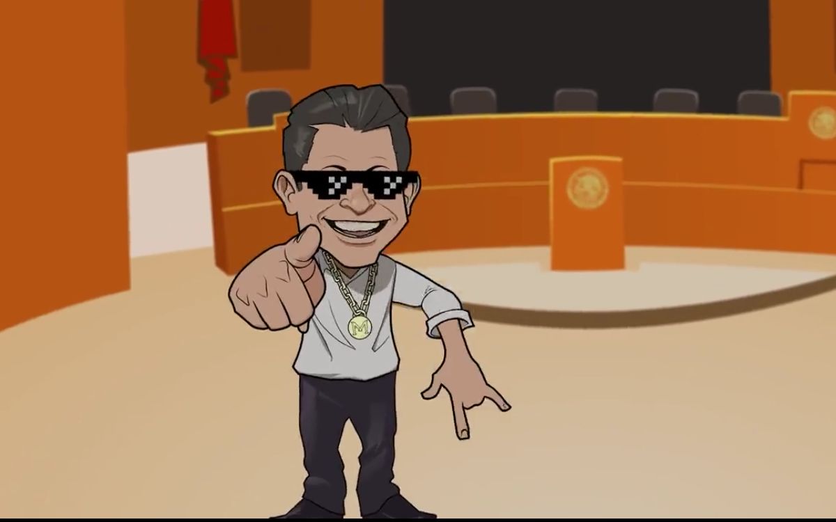 Monreal se convierte en rapero animado en video rumbo a 2024 ...