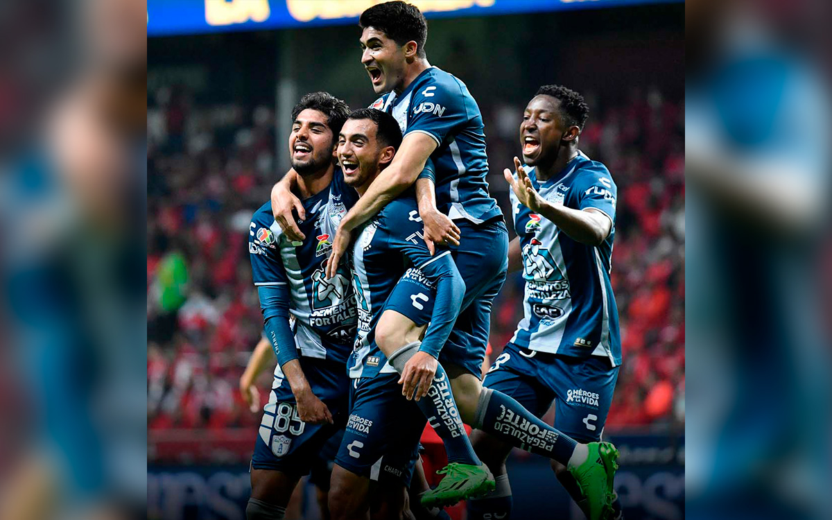 Pachuca golea 1-5 al Toluca en el Estadio Nemesio Diez, juego de ida de ...