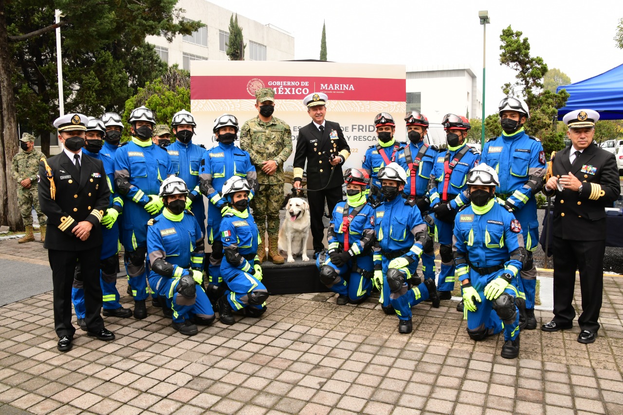 Develan escultura de Frida, perrita rescatista durante 19S | Fotos y ...