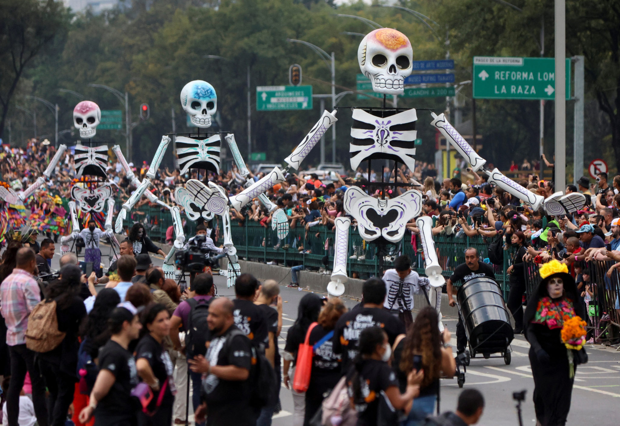 Las mejores imágenes del Desfile del Día de Muertos en CDMX | Fotos y ...