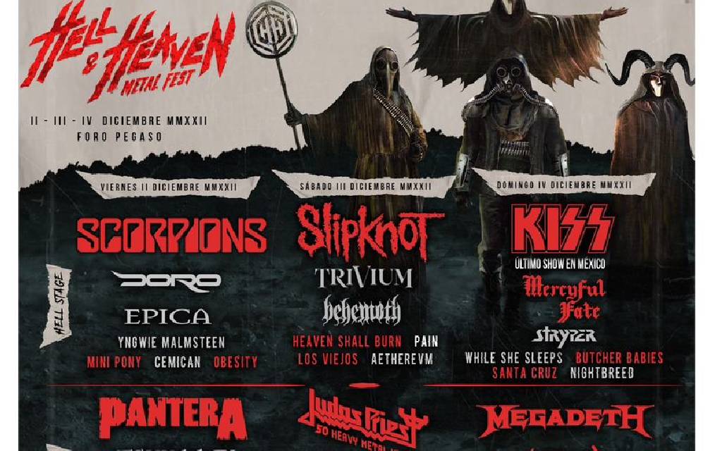 KISS, Pantera, Scorpions, Slipknot y más… este es el cartel definitivo del Hell and Heaven ...
