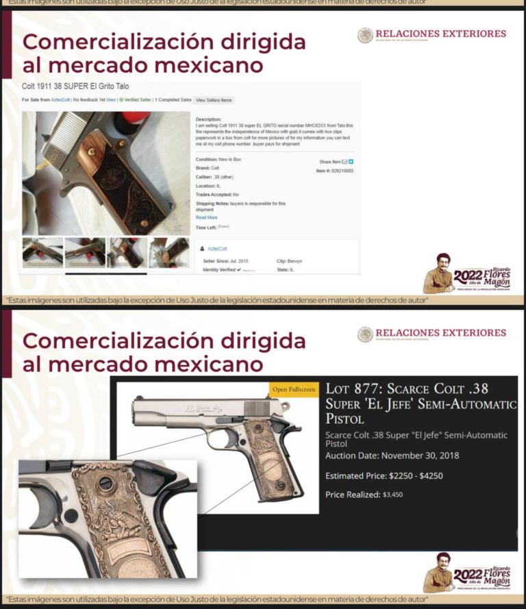 'El Jefe', la pistola de Colt que enloquece a los narcos mexicanos ...