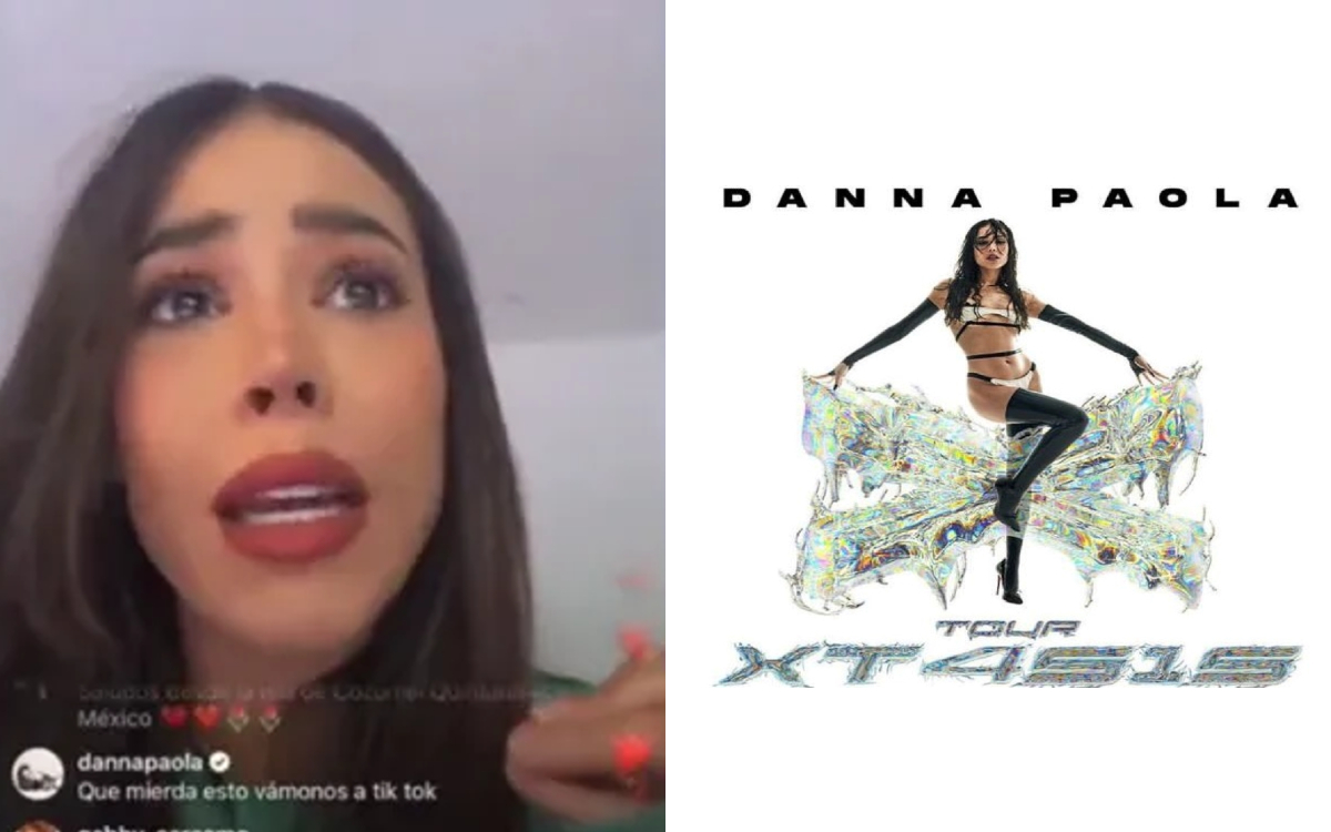 'Mucha gente me va a odiar': Danna Paola cancela inicio de gira musical 'XT4SIS' | Video ...