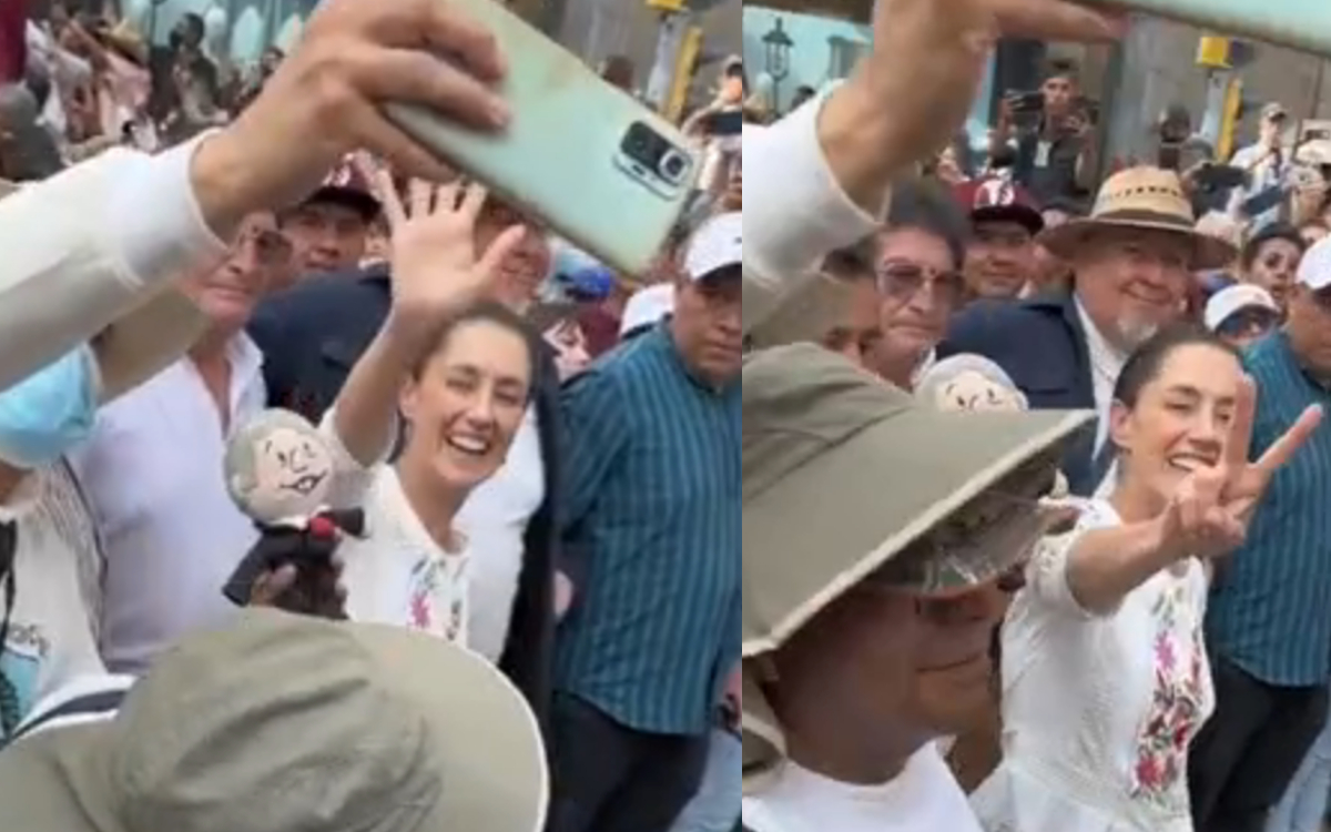¡no Te Cases Le Gritan A Claudia Sheinbaum Video Aristegui Noticias