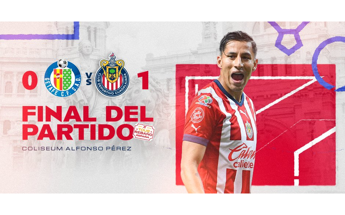 Chivas se impone al Getafe en partido amistoso | Video | Aristegui Noticias