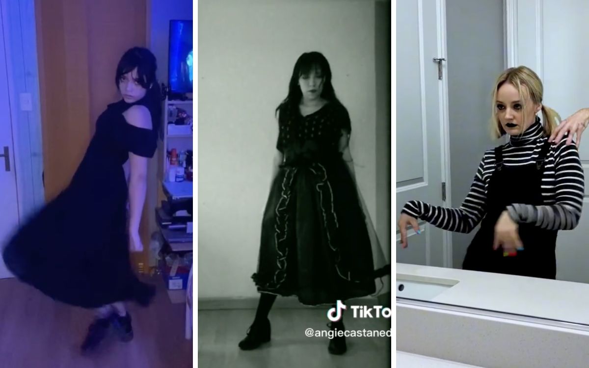 Conoce el 'Merlina Challenge', nuevo baile viral en TikTok | Aristegui ...