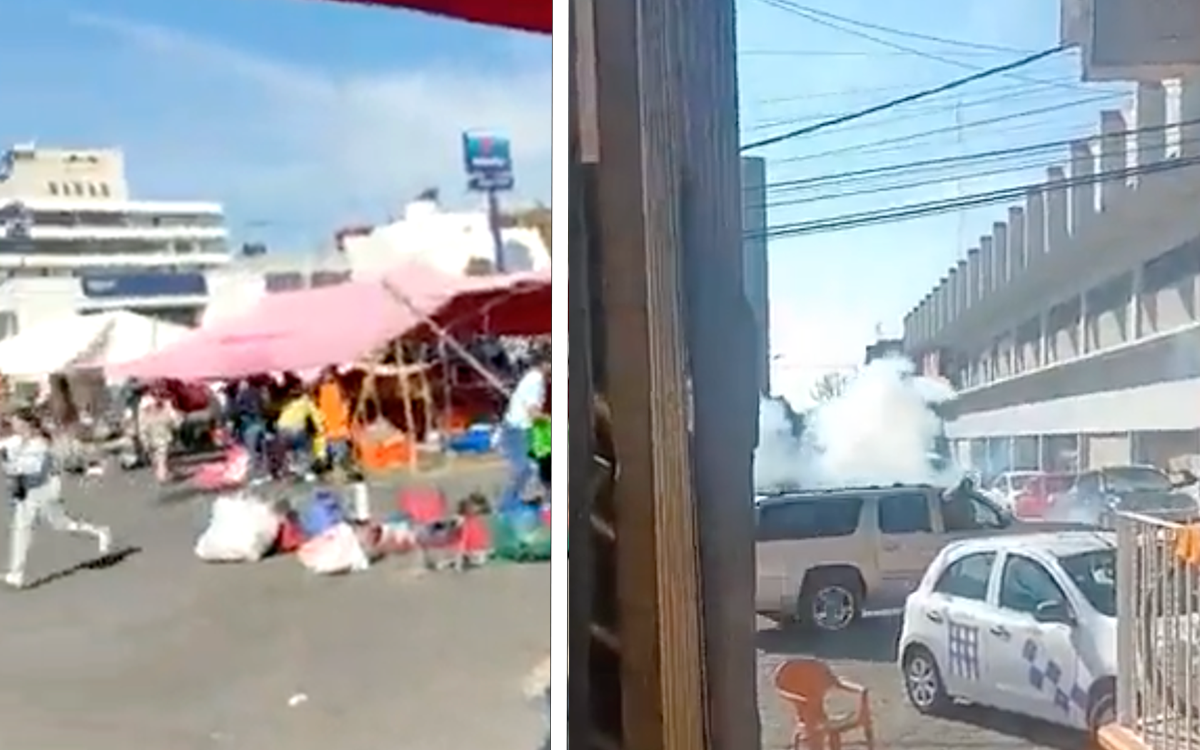 Reportan Balacera En Tianguis De Cuautitlán Hay Dos Heridos Videos