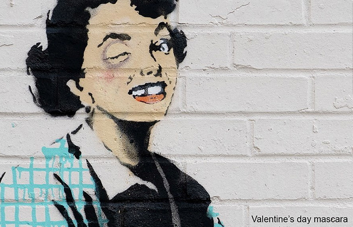 'Máscara para el Día de San Valentín', la nueva obra de Banksy ...