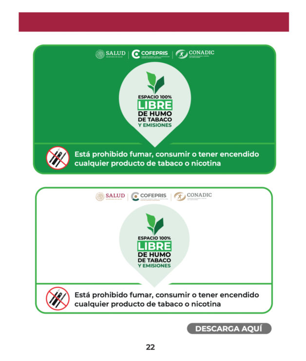 Establecimientos tienen dos meses para señalar espacios 100% libres de humo: Cofepris ...