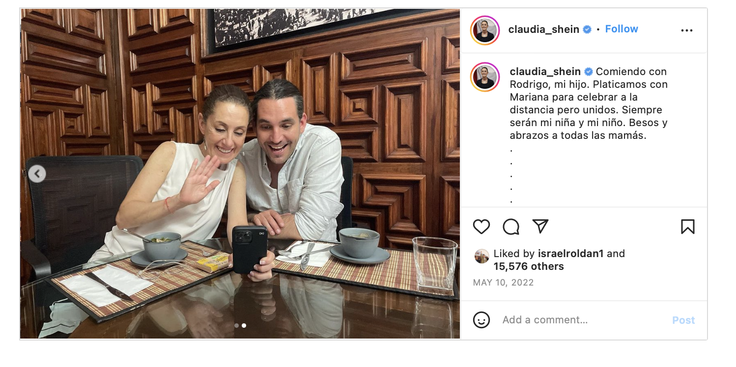 Sheinbaum anuncia que será abuela; 'estoy feliz' | Aristegui Noticias