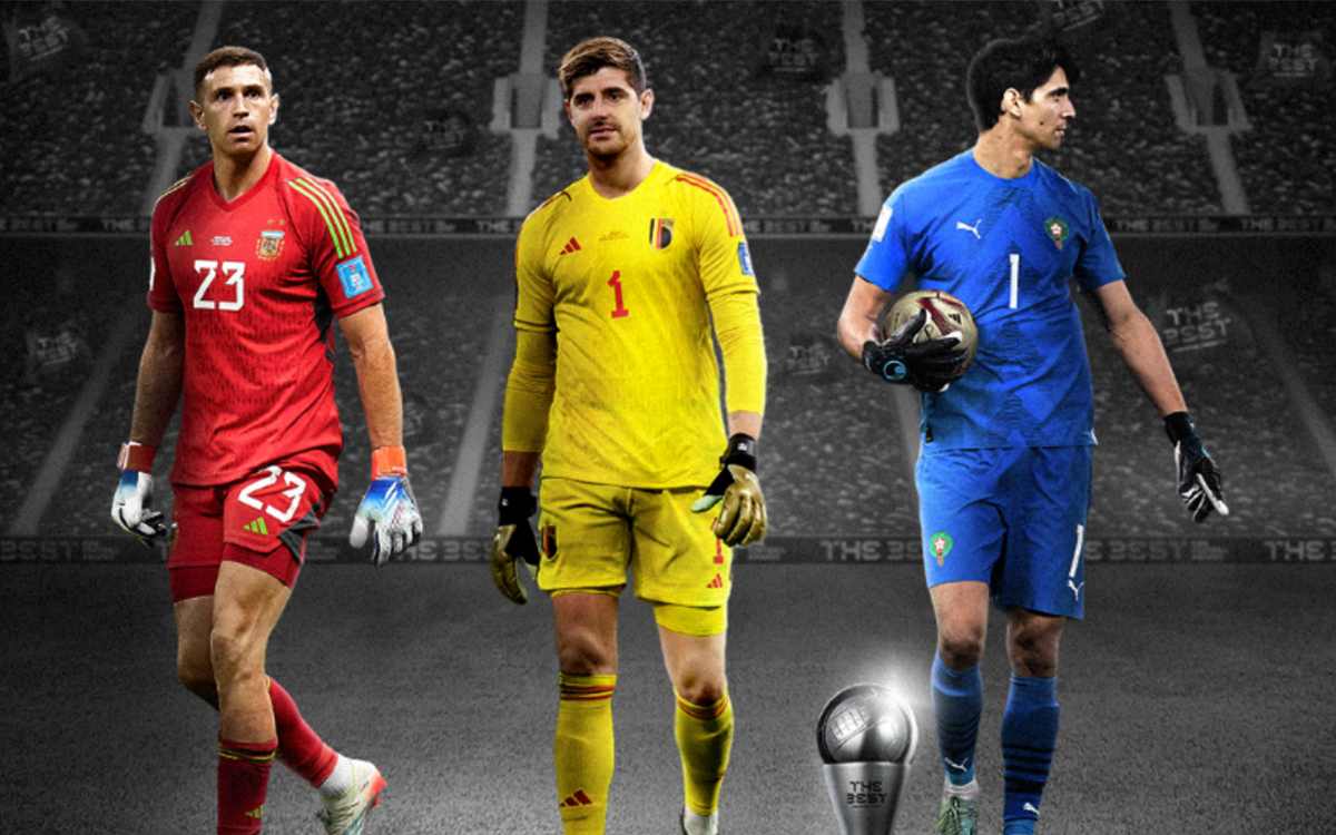 Courtois, 'Dibu' Martínez y Bono finalistas al Mejor Portero de la FIFA ... Courtois, 'Dibu' Martínez y Bono finalistas al Mejor Portero de la FIFA ...